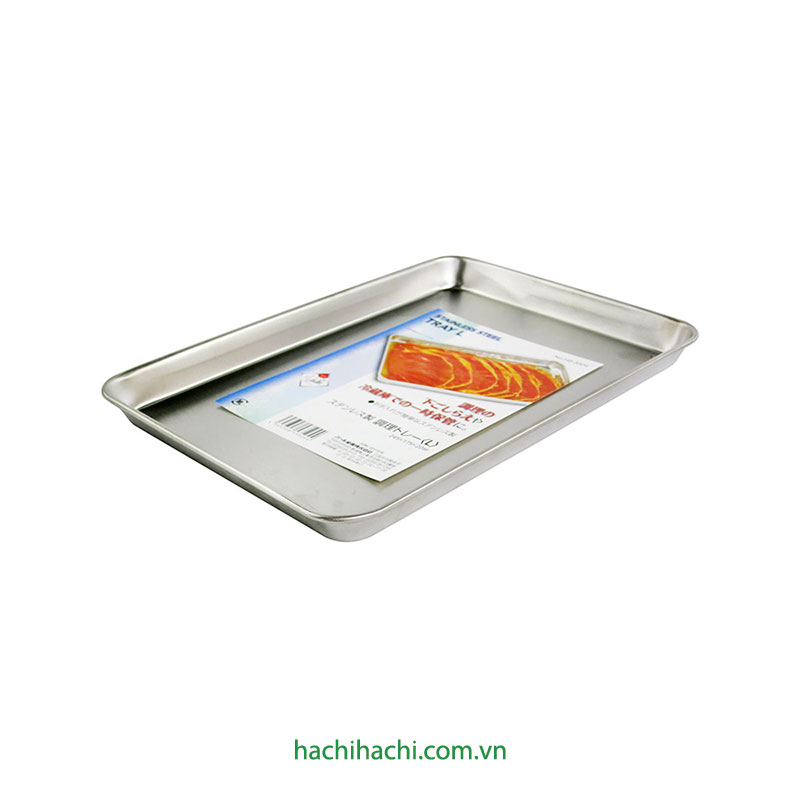 Khay inox Pearl Metal 24.5x17.5cm