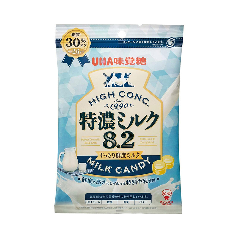 Kẹo sữa tươi UHA Tokuno 75g