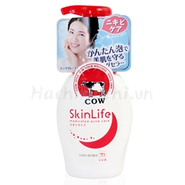Sữa rửa mặt tạo bọt ngăn ngừa mụn SkinLife Cow 200ml
